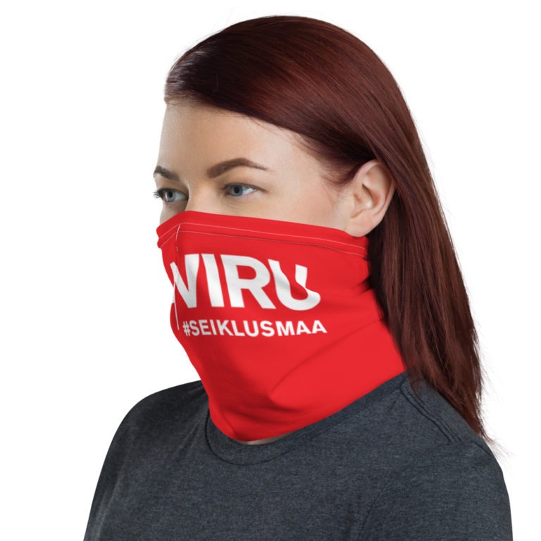 Punane kaelasall/puff - Ida-Virumaa mugav universaalne torusall